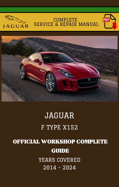 Manual Jaguar F Type